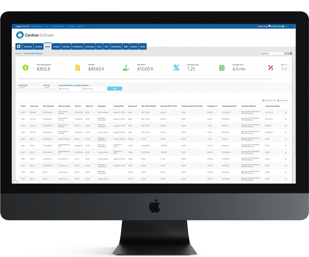 Centrex Software | Dedicated Finance CRM Software Solutions