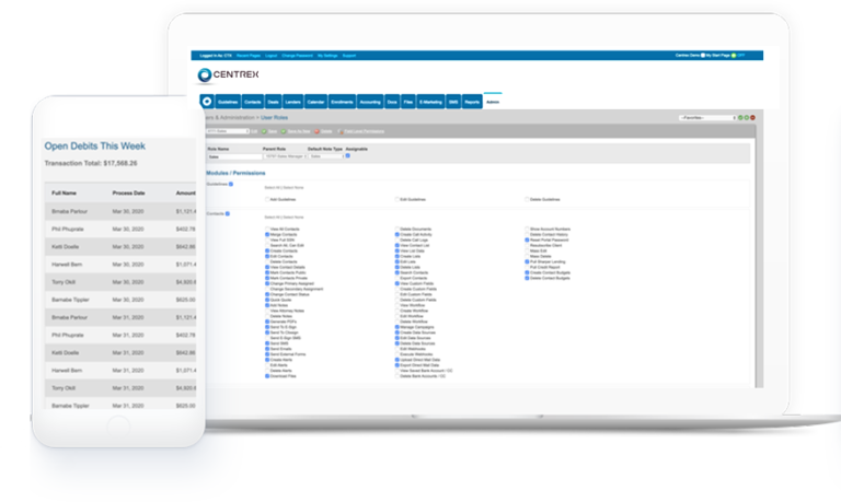 Fintech and Finance Dedicated CRM Software | Centrex