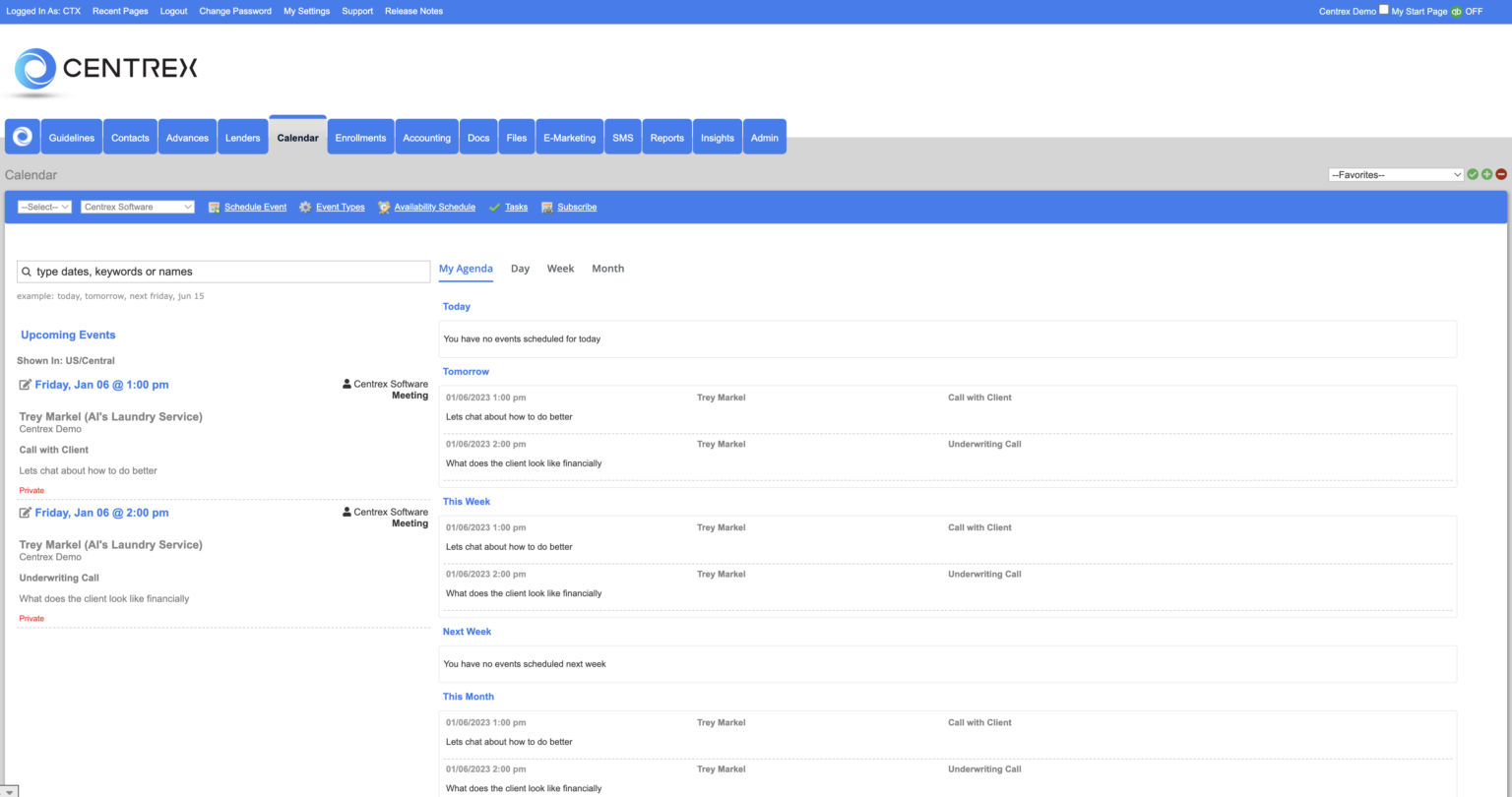 Merchant Cash Advance MCA CRM Software | Centrex
