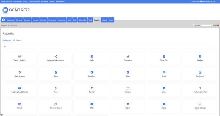 Fintech and Finance Dedicated CRM Software | Centrex