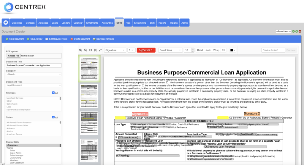 Loan Origination Software and Servicing Platform | Centrex
